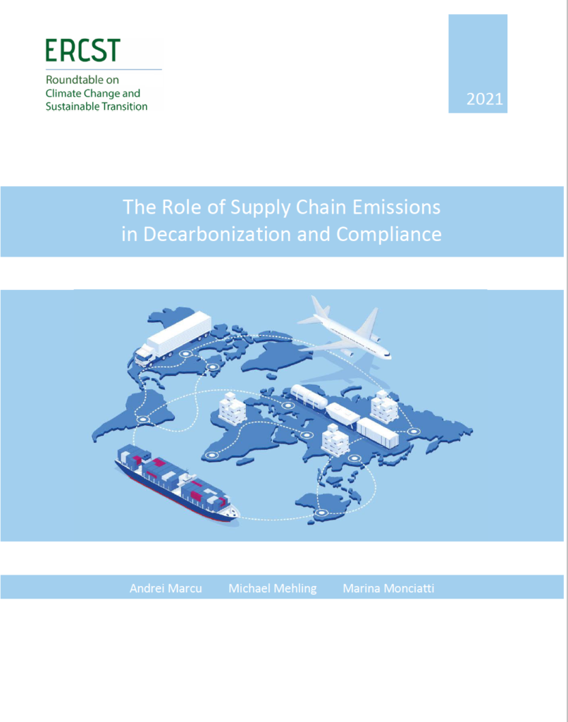 Role of Supply Chain Emissions in Decarbonization and Compliance – ERCST