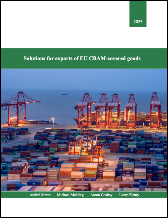 Solutions for exports of EU CBAM-covered goods – ERCST